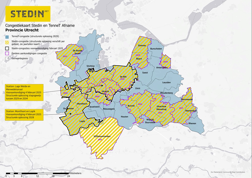 Transportschaarste voor afname | Stedin