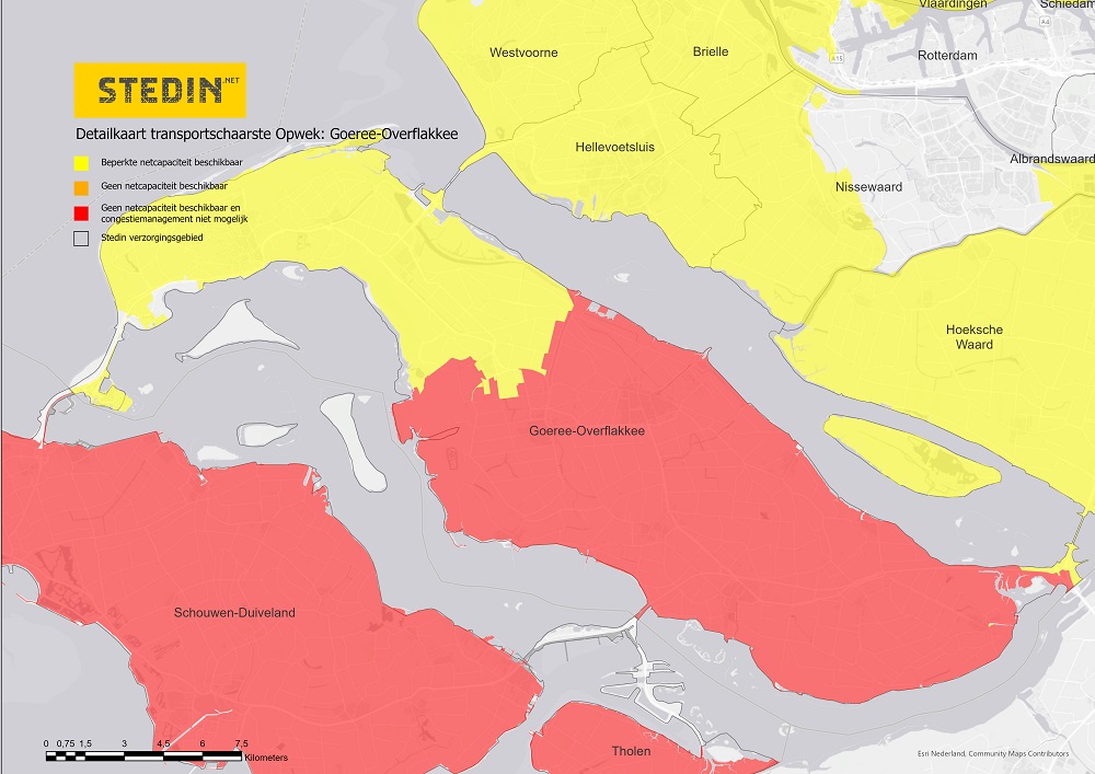 Congestie in regio Middelharnis voor opgewekte energie | Stedin